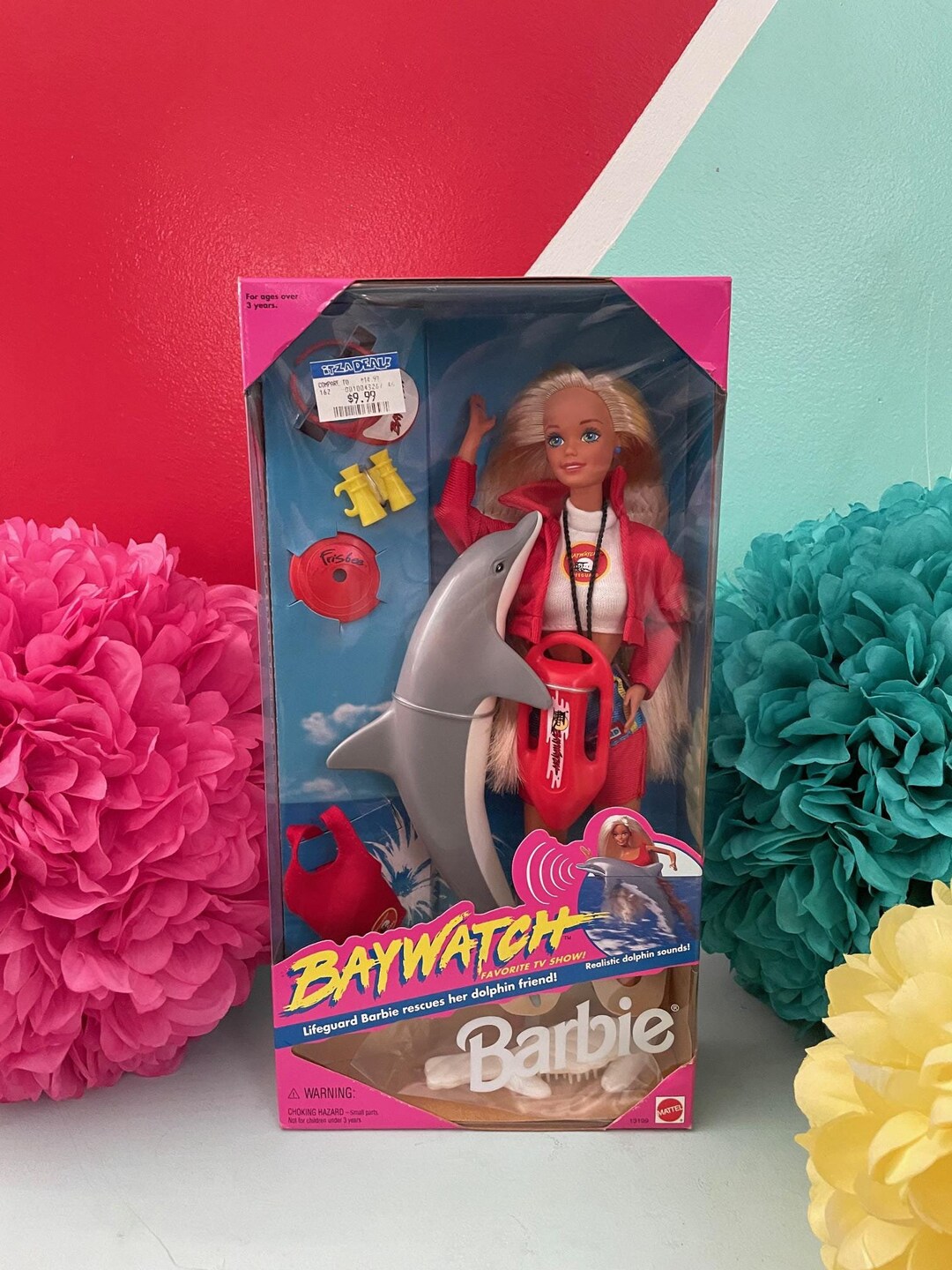 Mattel's Baywatch Lifeguard Barbie NRFB - Etsy