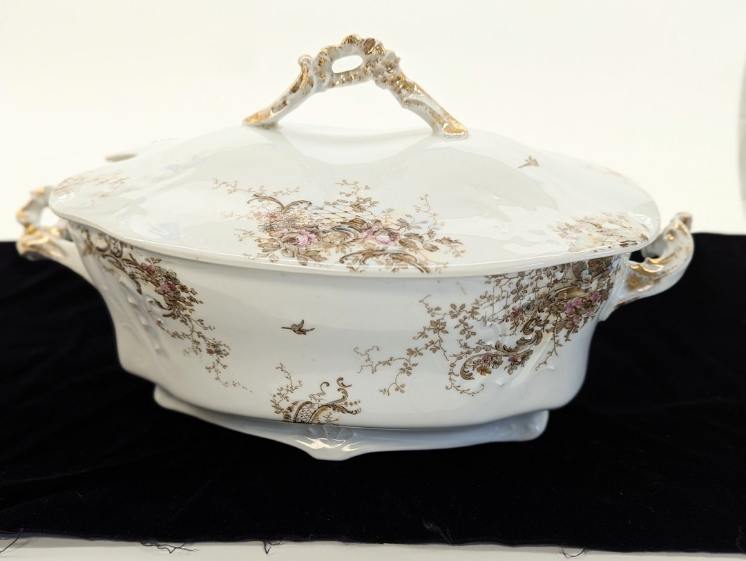 Springer & Co Elbogen Porcelain Tureen - Etsy