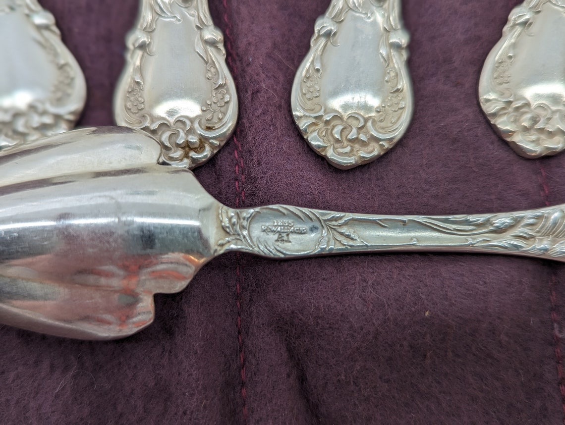Set of 6 R. Wallace 1835 A1 Citrus/fruit Spoons art Nouveau - Etsy