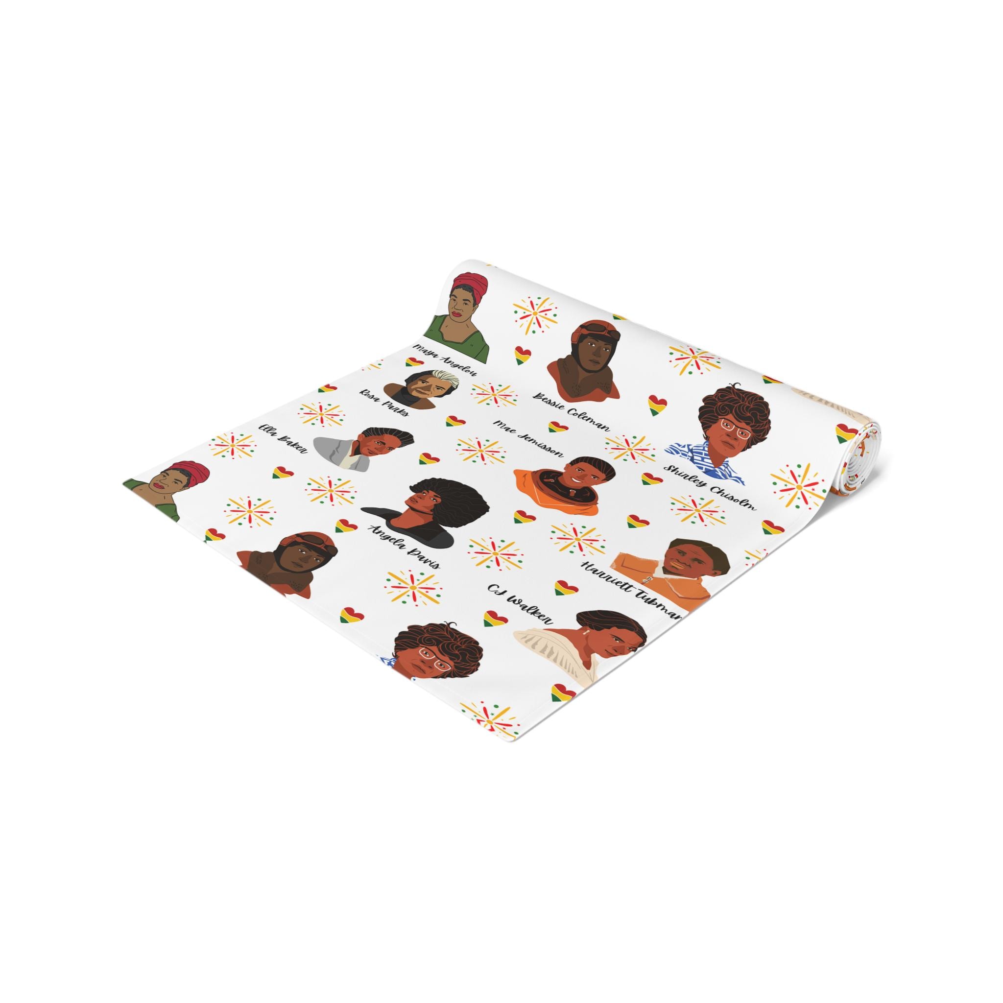 Women Black History Month Table Runner, Celebrating Women Kitchen Table ...
