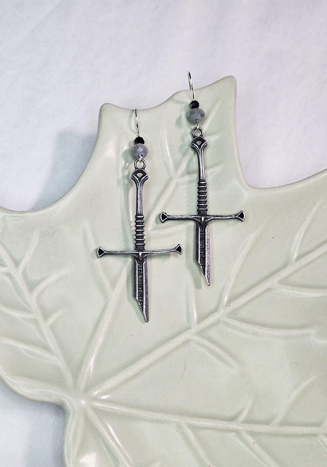 Andúril Sword Shard Dangle Earrings - Etsy