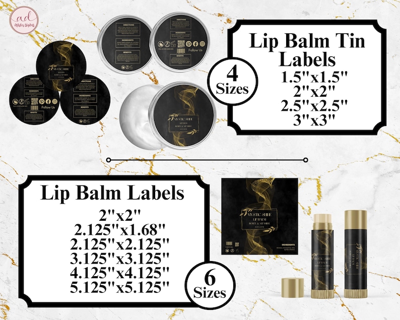 Editable Cosmetic Label Templates, Stylish Cosmetic Product Label ...