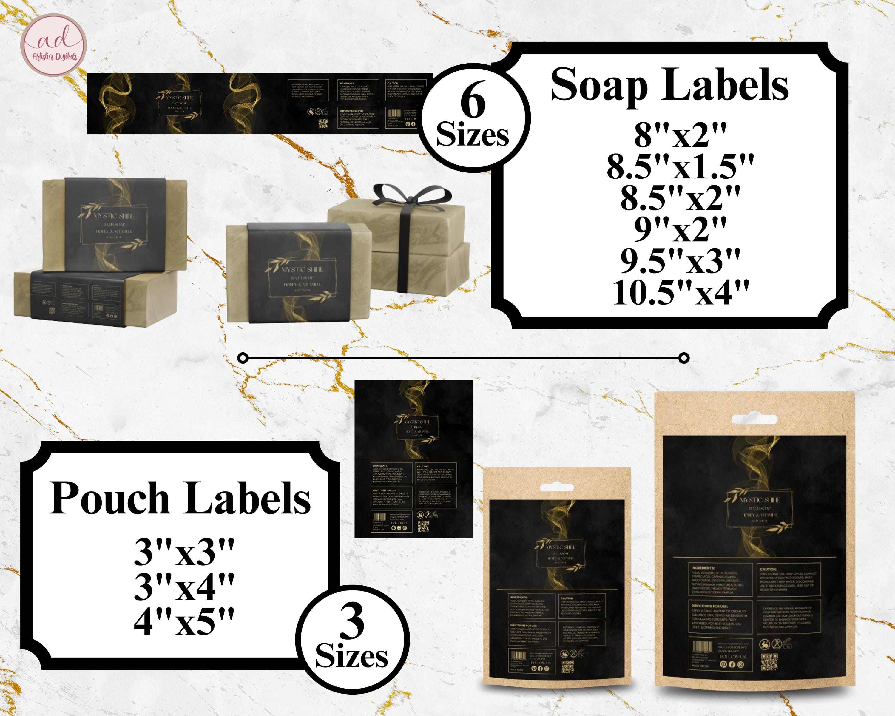Editable Cosmetic Label Templates, Stylish Cosmetic Product Label ...
