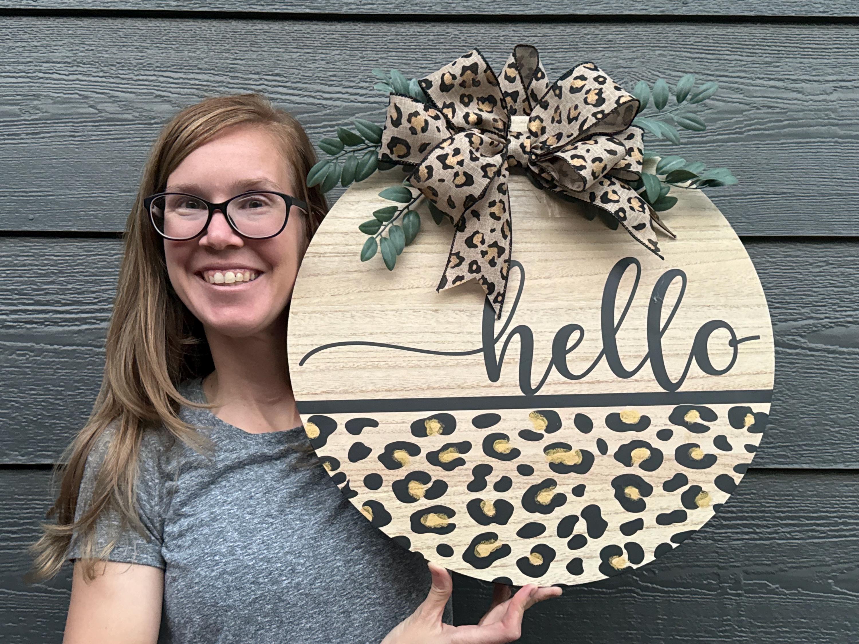 Front Door Sign | Welcome Sign | Front Door Wreath | Front Door Hanger ...