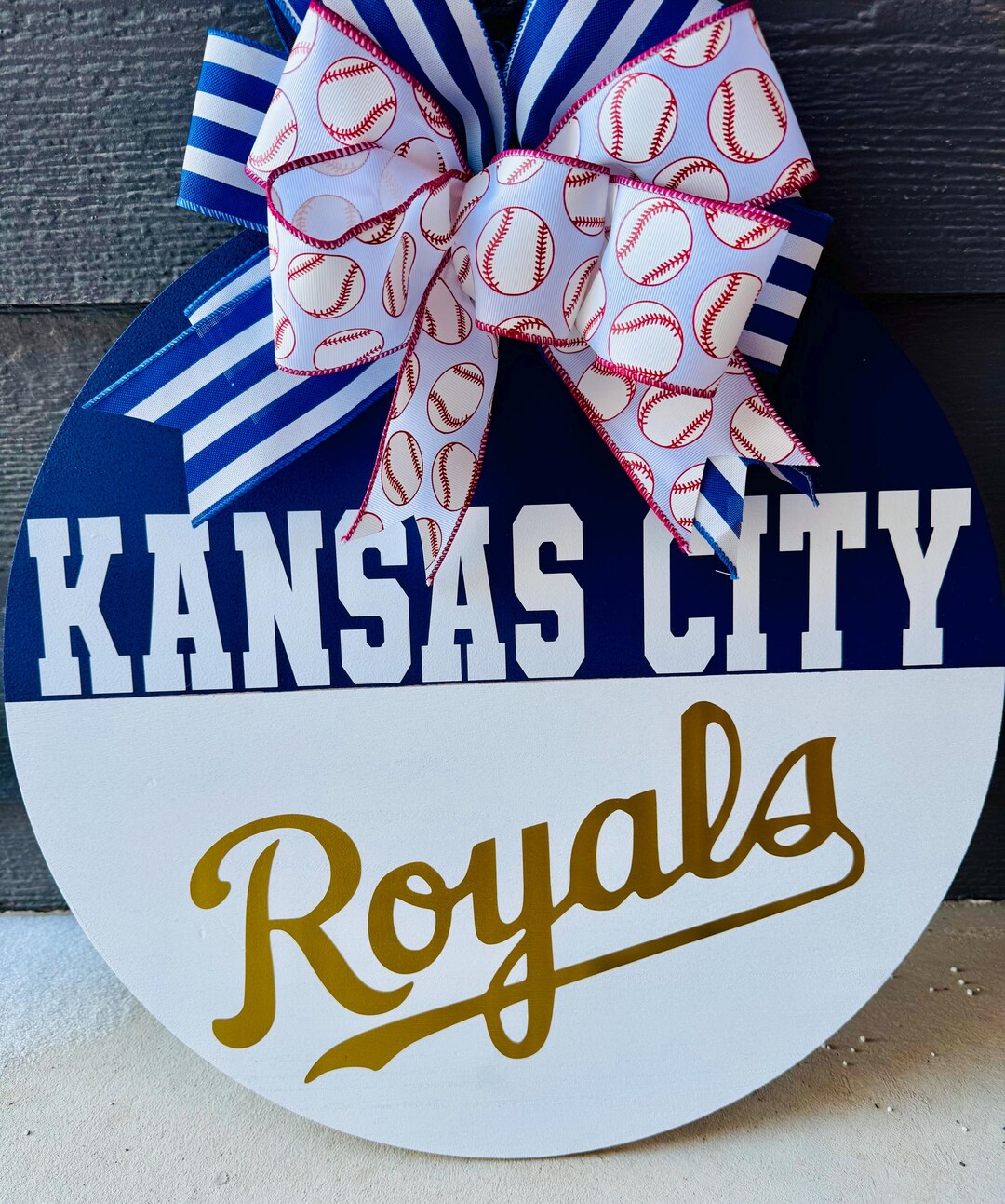 Kansas City Chiefs Welcome Sign: Football Door Hanger - Etsy