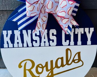 Kansas City Chief |front Door Decor | Welcome Sign | Kansas City Decor ...