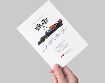 F1 Theme Party Ferrari photoshop File - Etsy