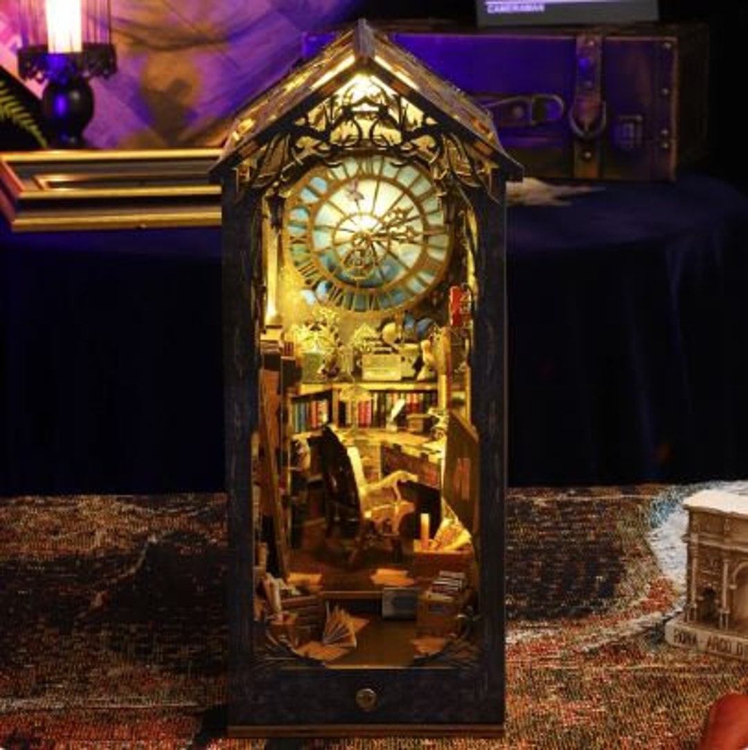 Build Your Own DIY Book Nook 3D Puzzle, Doll House DIY Kit, Model Set ...