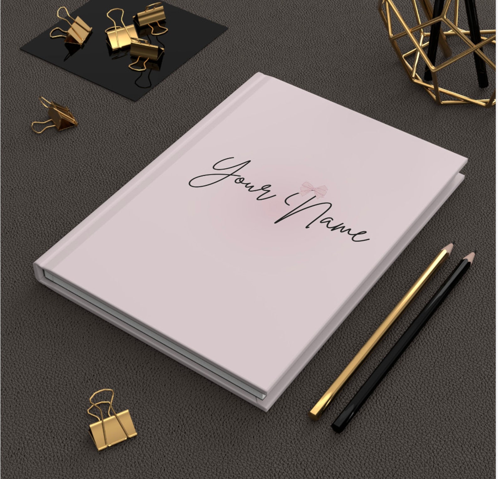 Personalized Coquette Journal, Coquette Diary, Girly Journals, Girly ...