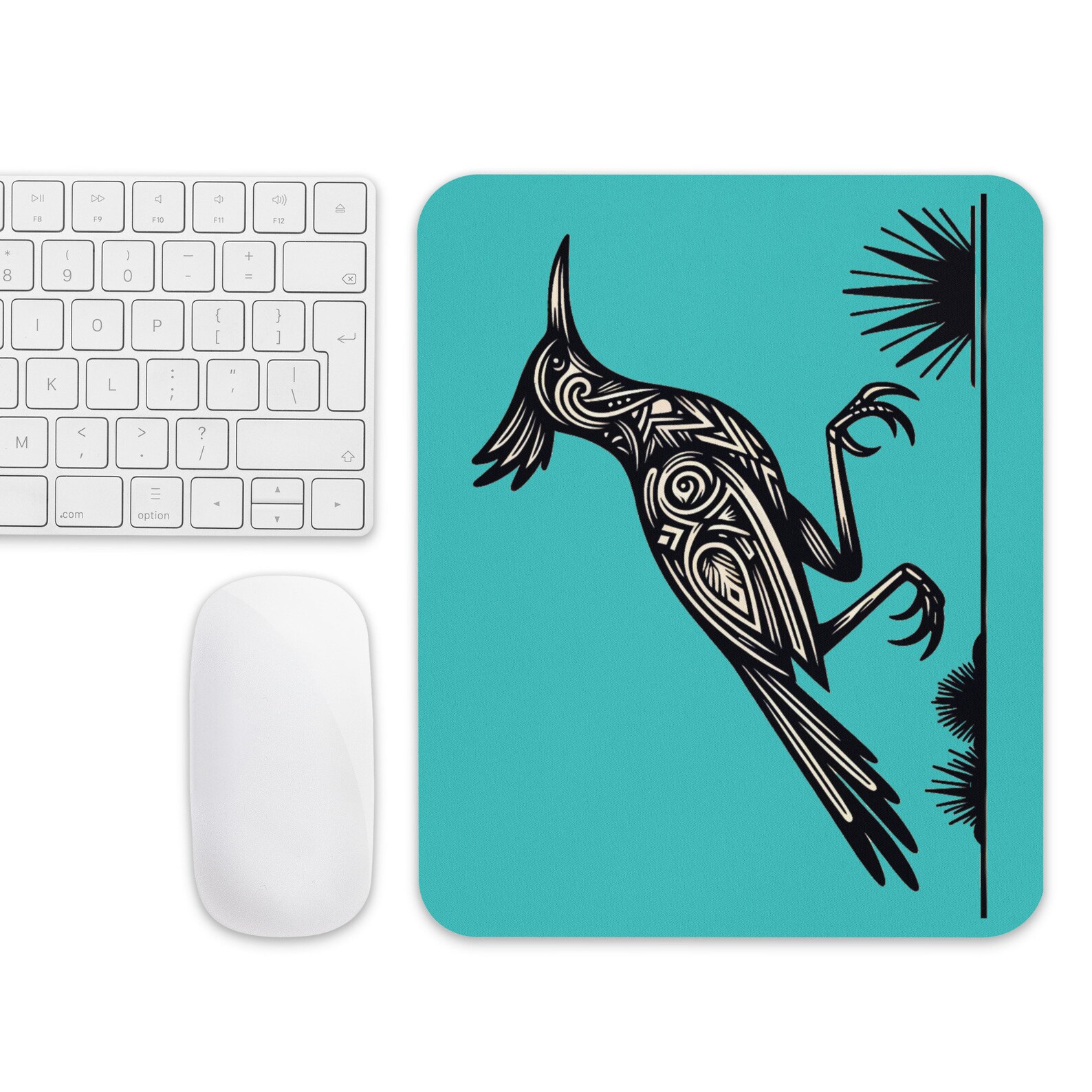 New Mexico Roadrunner Mousepad: Tribal Art Desk Decor - Etsy