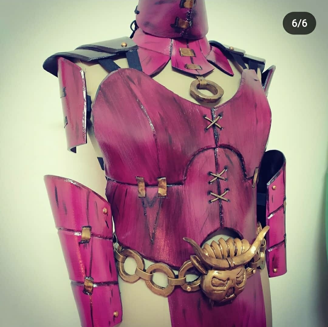 Mileena Mortal Kombat Cosplay Costume - Etsy