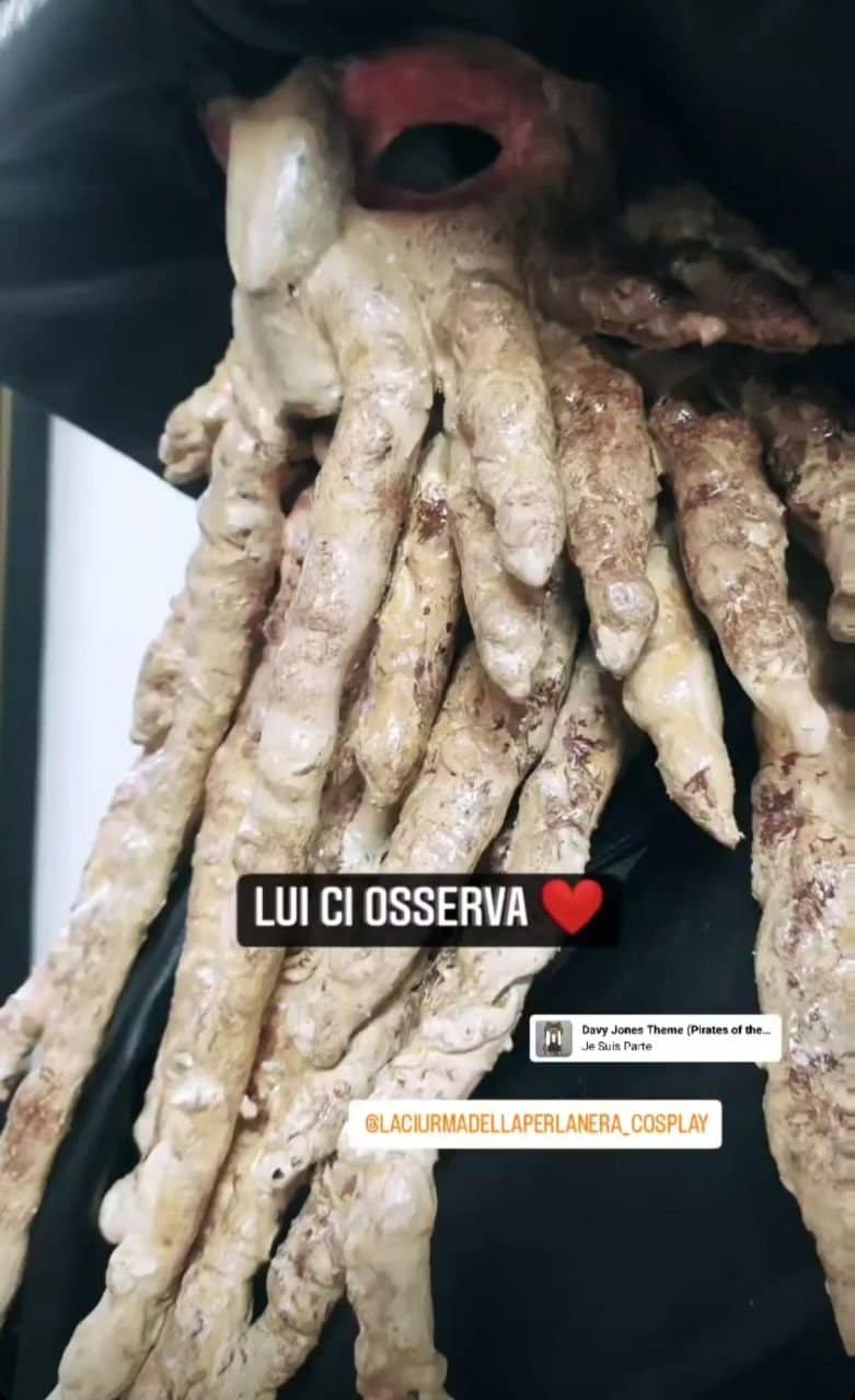 Davy Jones Cosplay Mask - Etsy