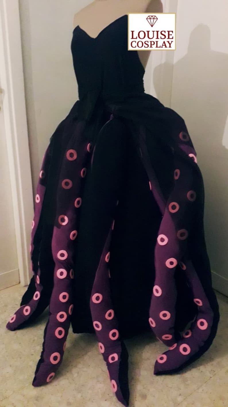 Ursula Disney Cosplay Costume Mermaid - Etsy