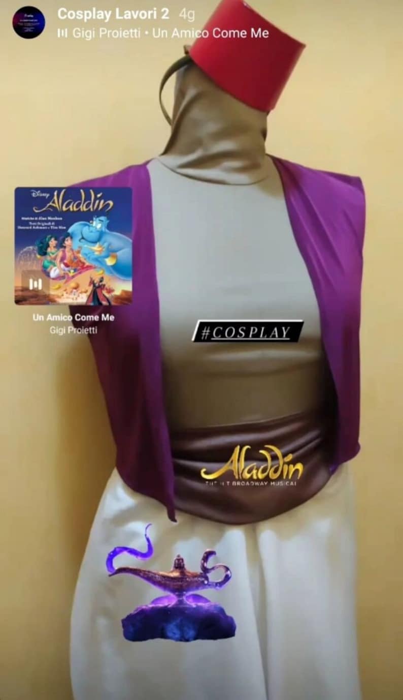Aladdin Cosplay Costume Disney - Etsy