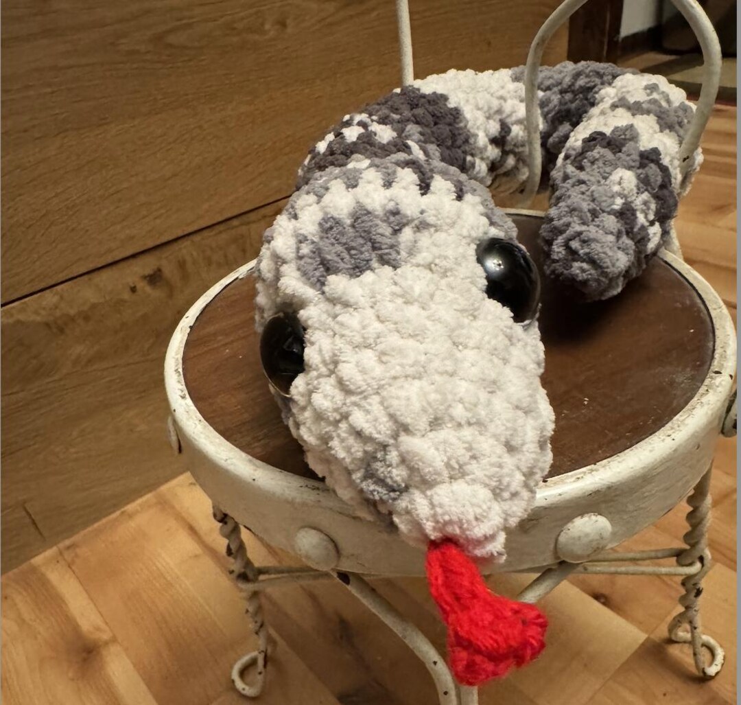 Crochet Amigurumi Snake| Year of the Snake| Snake Stuffie Toy|reptile ...