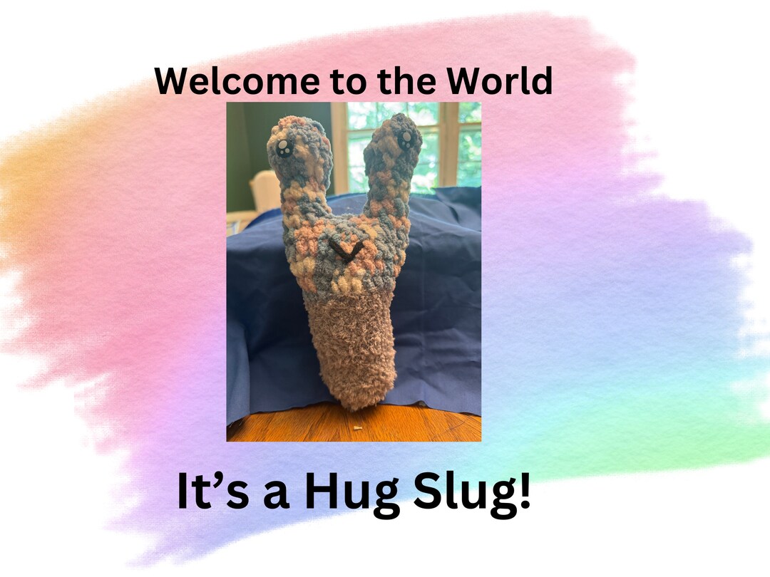 Emotional Support Hug Slug|calming Toy| Stress Relief Gift|cheer up ...