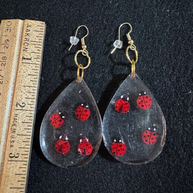 Miraculous Ladybug Earrings - Etsy