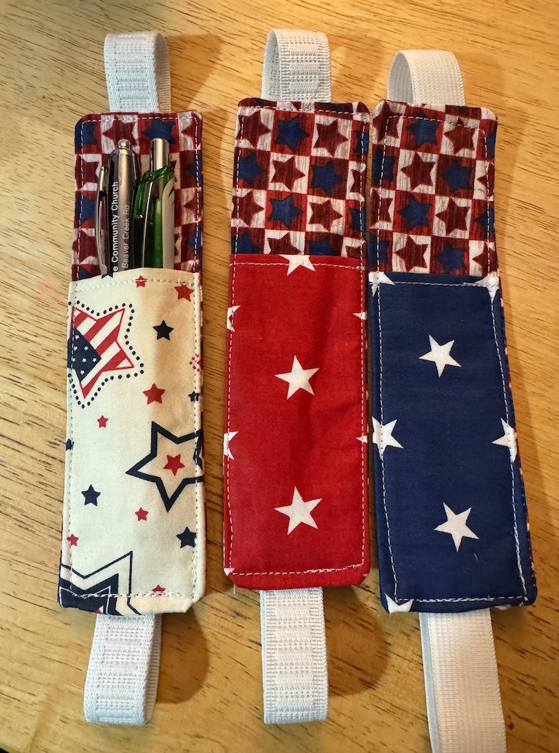 Pen Holder for Notebook, Pen or Pencil Holder,pen Holder, Pen Sleeve ...