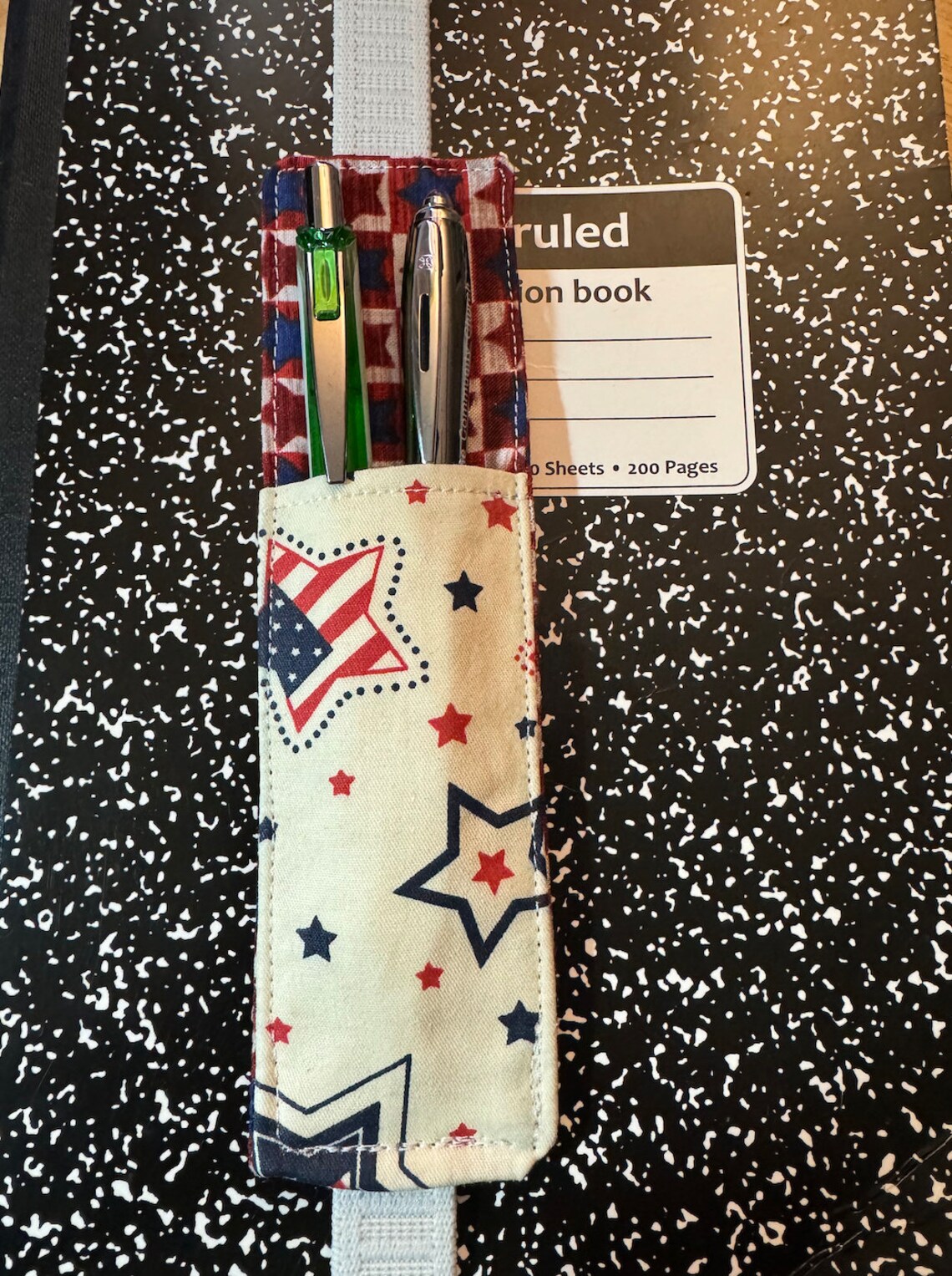 Pen Holder for Notebook, Pen or Pencil Holder,pen Holder, Pen Sleeve ...