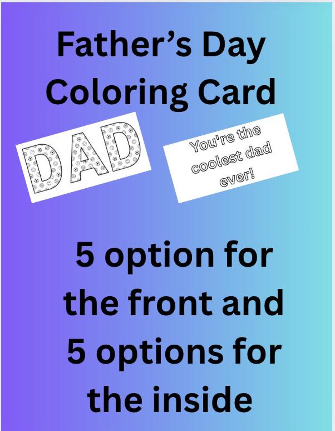Father Day Coloring Page, About Dad Activity, Student Craft for Father ...