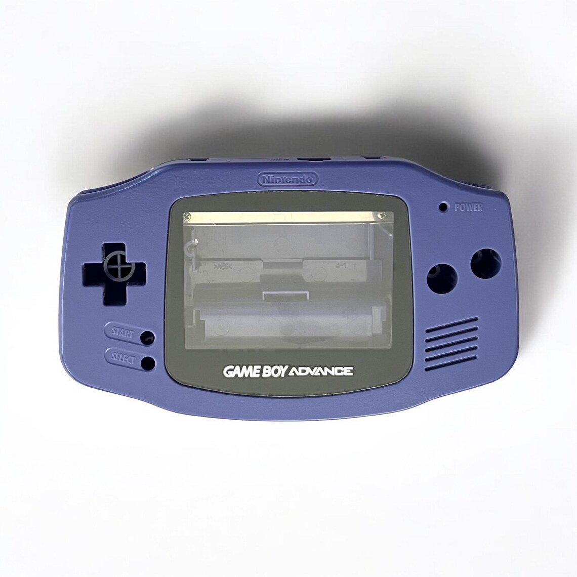 Original Nintendo Game Boy Advance Shell AUTHENTIC Housing Indigo Blue ...
