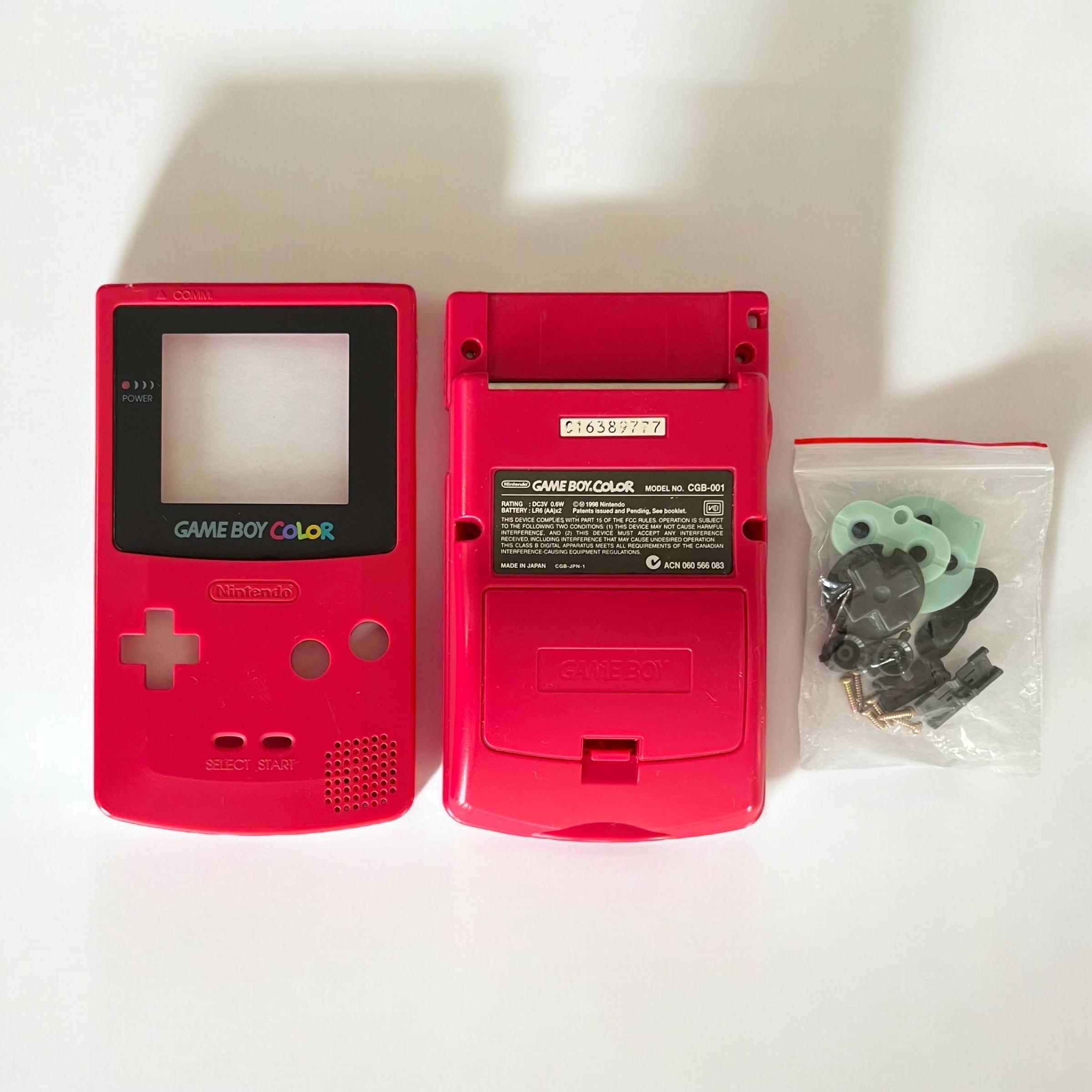 Original Nintendo Game Boy Color Shell AUTHENTIC Housing Teal or Berry ...