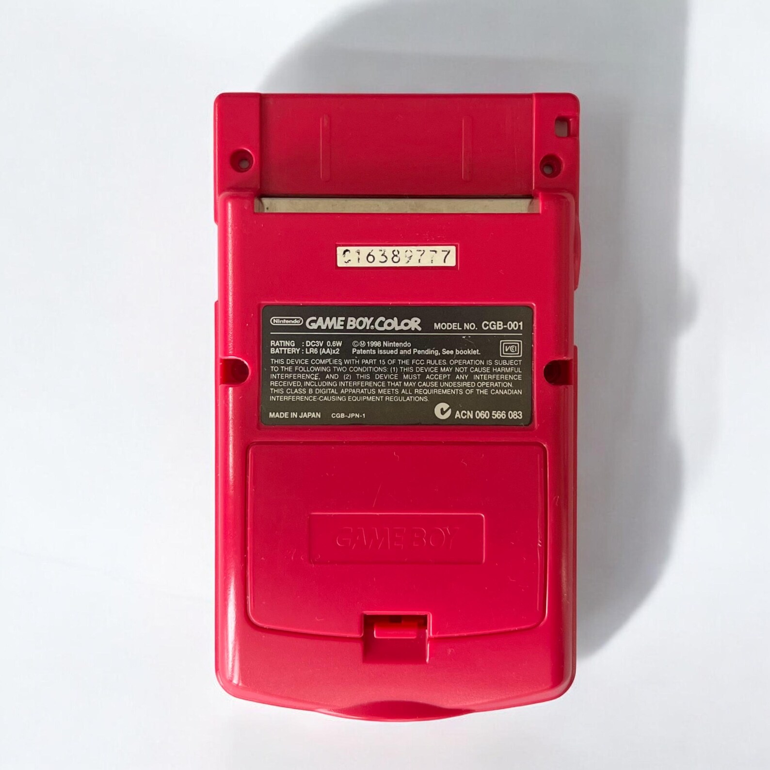 Original Nintendo Game Boy Color Shell AUTHENTIC Housing Teal or Berry ...