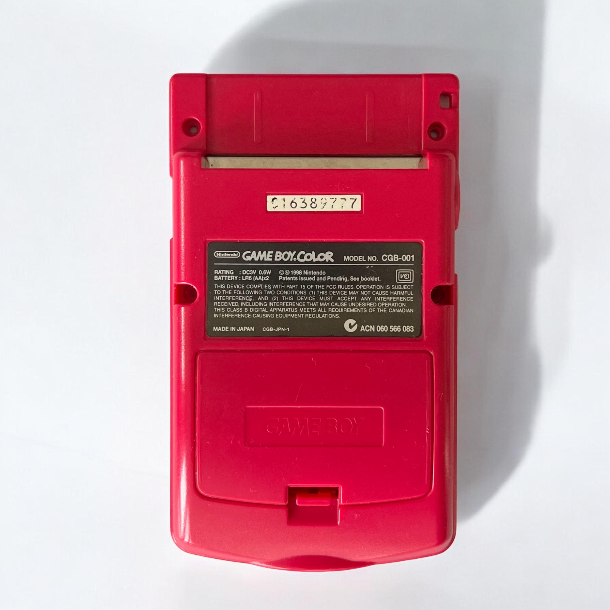 Original Nintendo Game Boy Color Shell AUTHENTIC Housing Teal or Berry ...