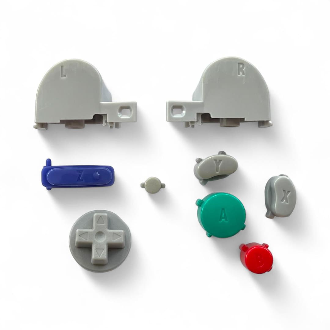 OEM Nintendo Gamecube Controller Button Set: Authentic Replacement ...