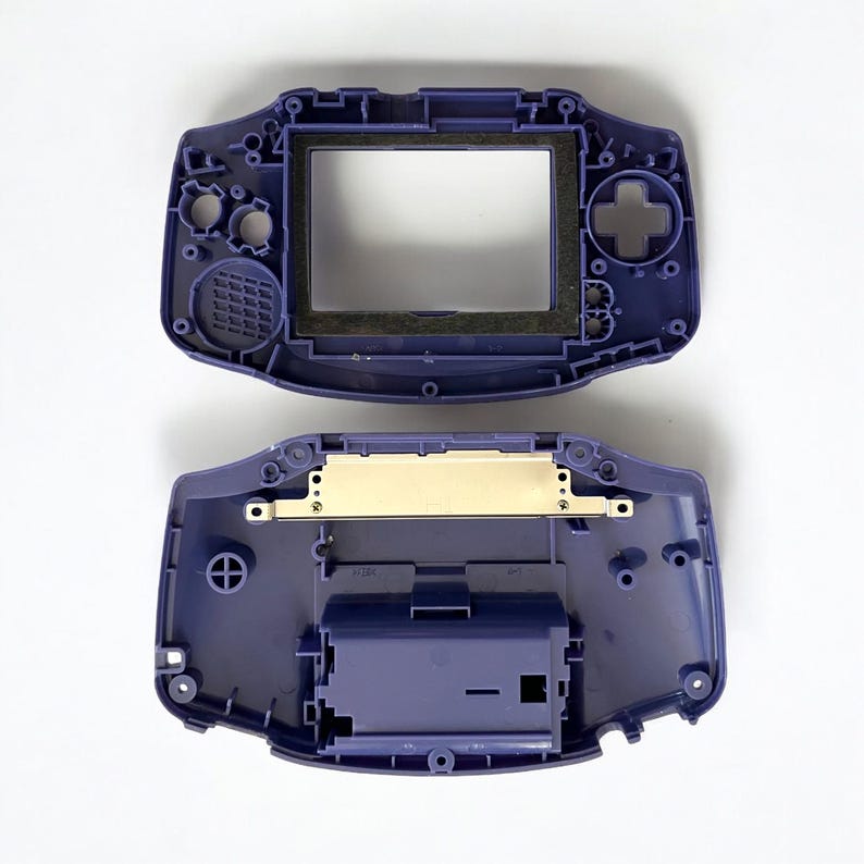 Original Nintendo Game Boy Advance Shell AUTHENTIC Housing Indigo Blue ...