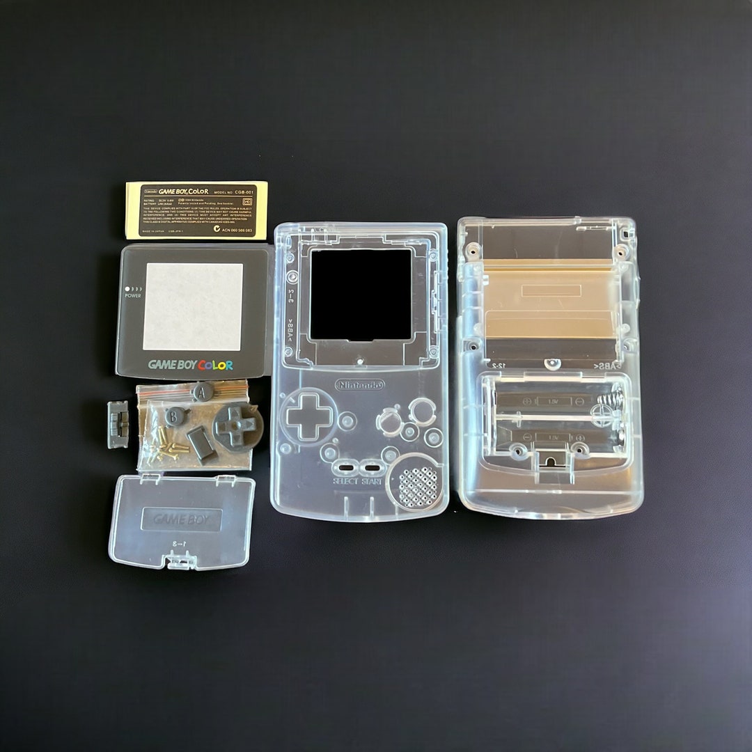 New Nintendo Game Boy Color Replacement Housing Shell GBC Buttons Lens ...