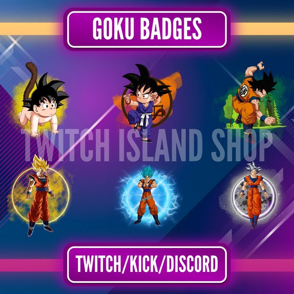 Goku Sub Badges - Etsy