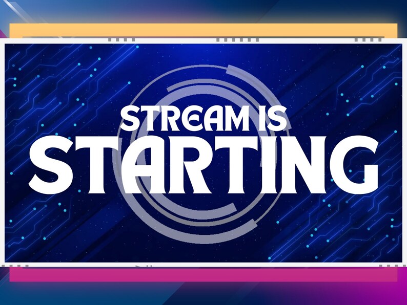 Circuit Board Technology Twitch Stream Package Youtube, Facebook Live ...