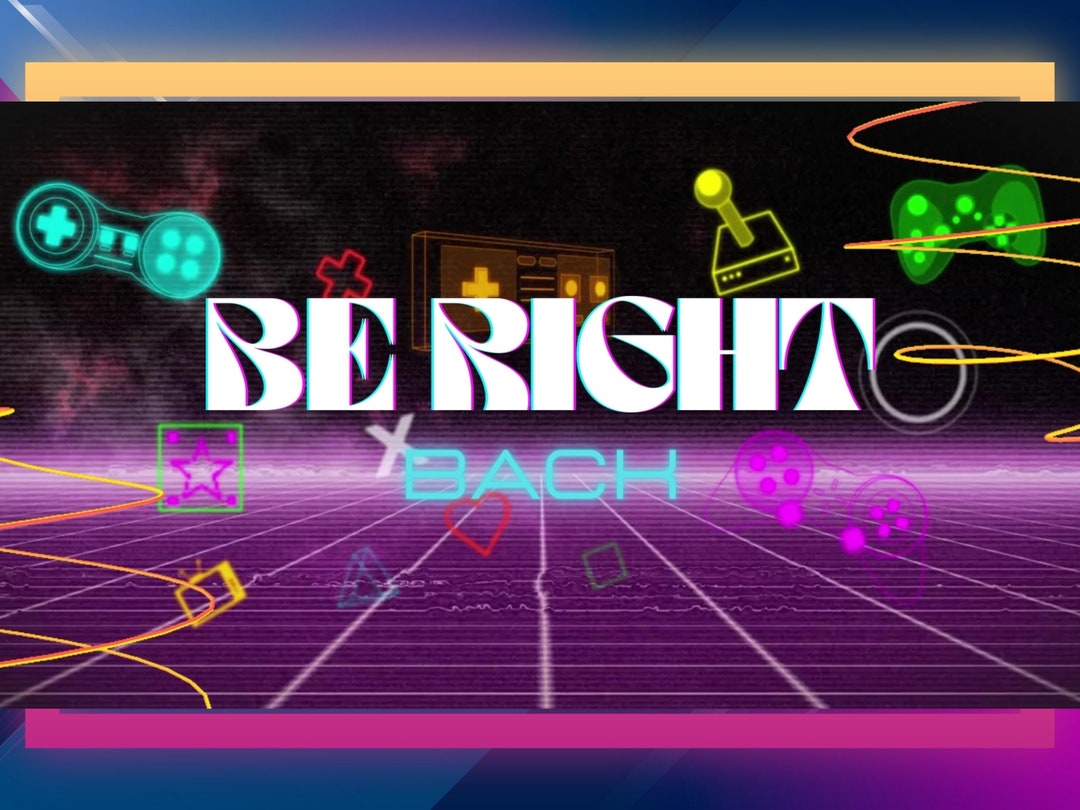 Coll Wavebreak Animated Stream Overlay Package Includes Screens, Panels ...