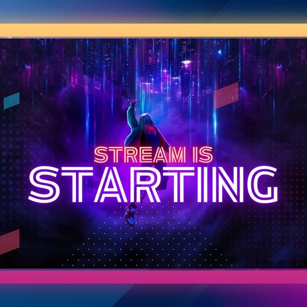 Spiderman Stream Overlay - Etsy