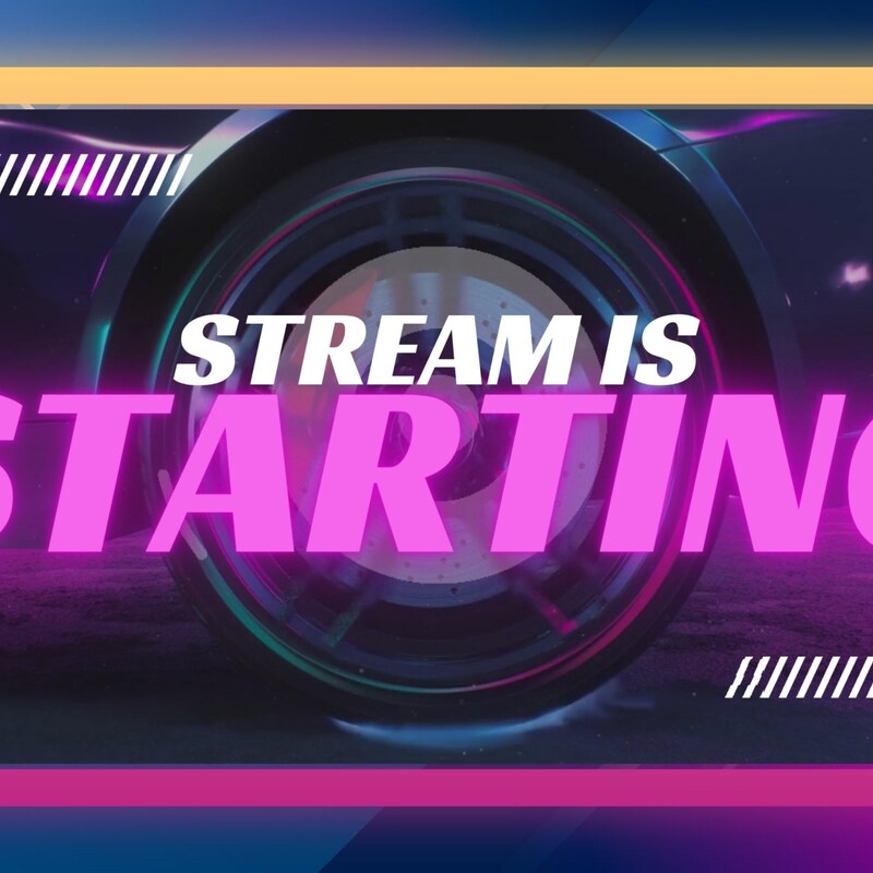 Racing Stream Overlay - Etsy