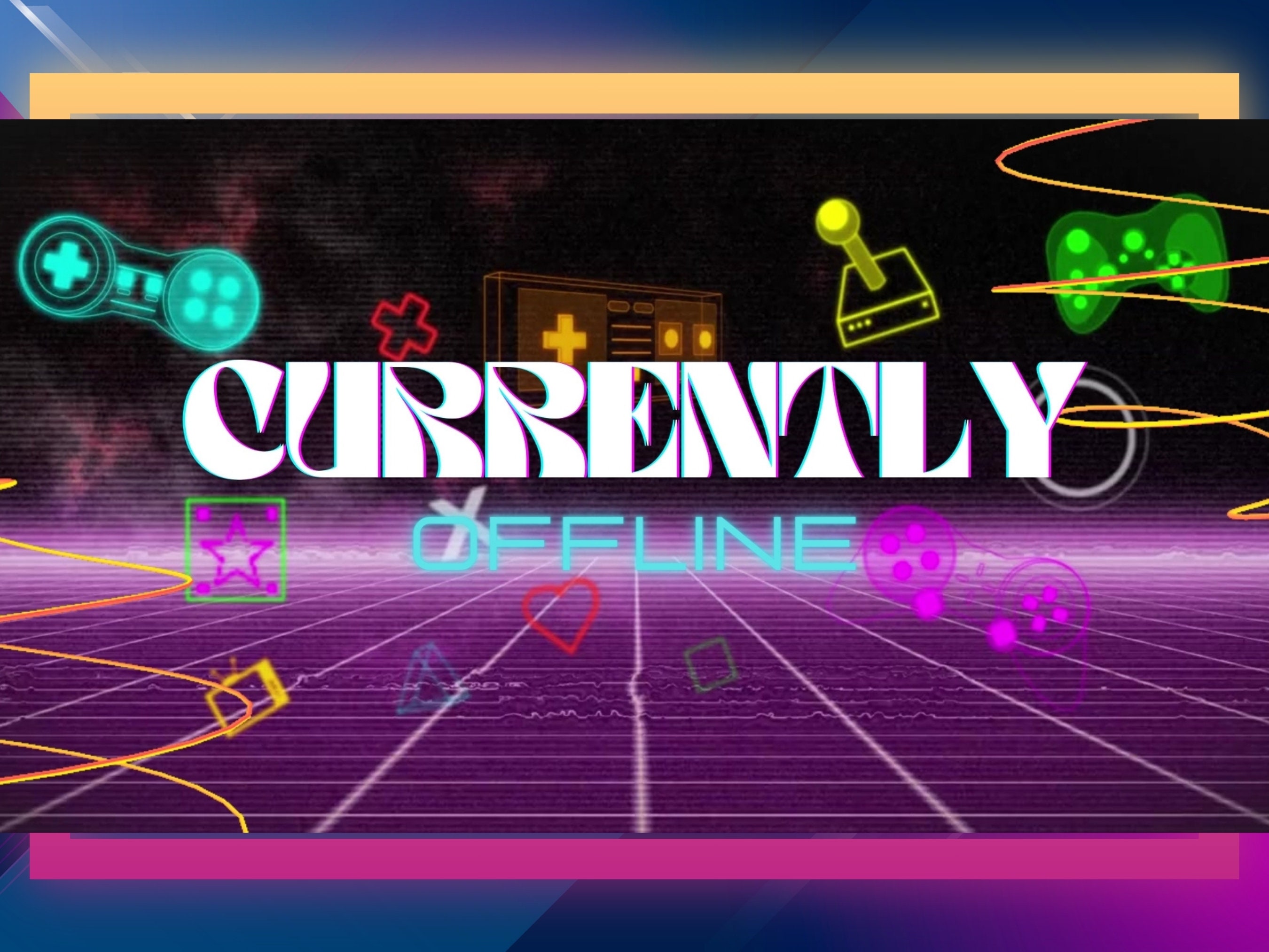 Coll Wavebreak Animated Stream Overlay Package Includes Screens, Panels ...