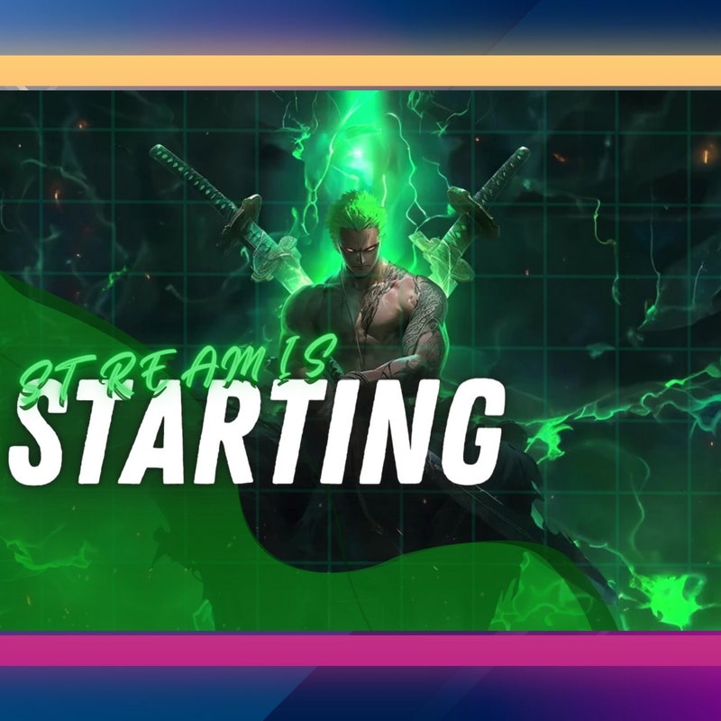 One Piece Stream Overlay - Etsy