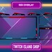 Red Twitch Overlay Stream, Twitch Overlay, Live Chat Twitch Overlay ...