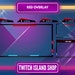 Red Twitch Overlay Stream, Twitch Overlay, Live Chat Twitch Overlay ...