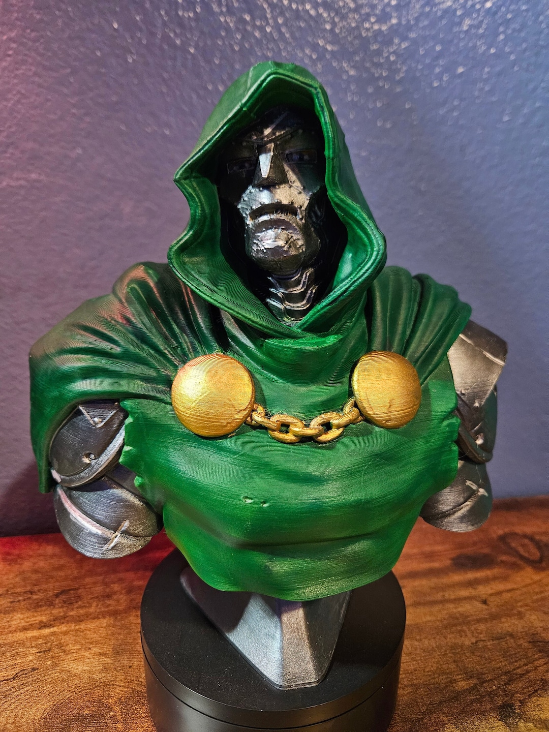 3D Printed Doctor Doom Bust - Etsy
