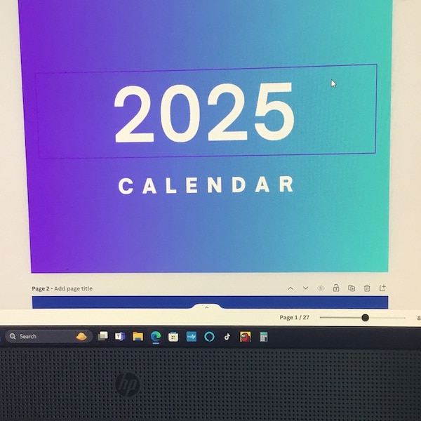 2025/2026 Pocket Calendar - Etsy