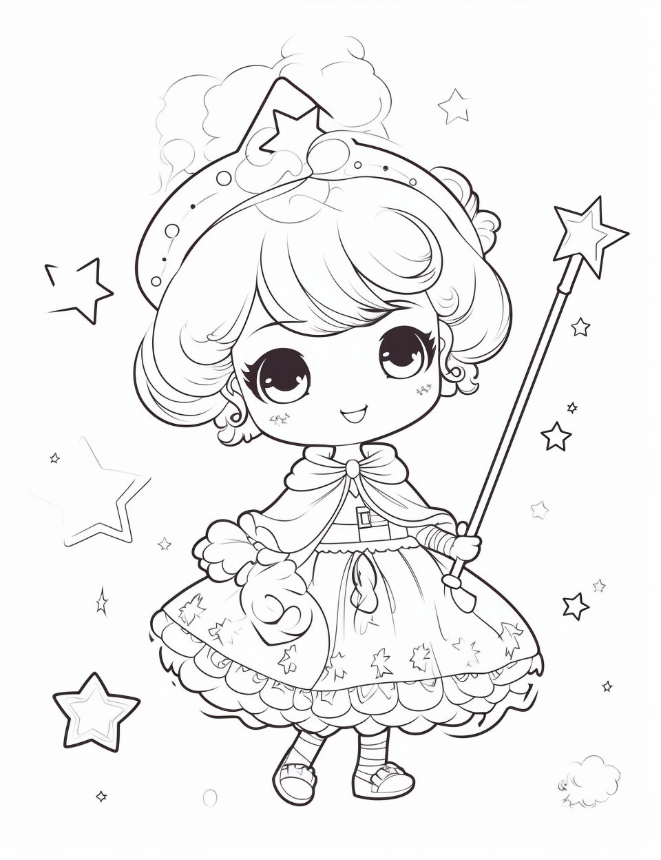 Princess Coloring Pages, Coloring Pages for Kids, Coloring Sheets ...