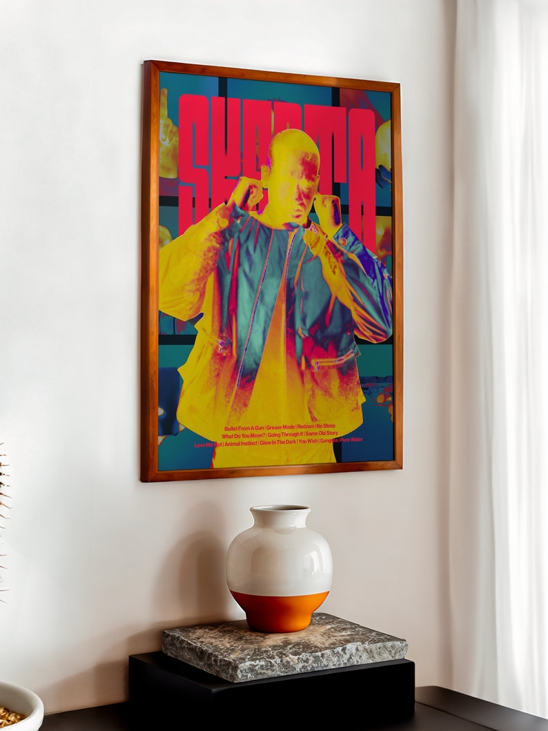 Skepta 'ignorance is Bliss' Poster for Bedroom, Unframed A4/A3/A2, Wall ...