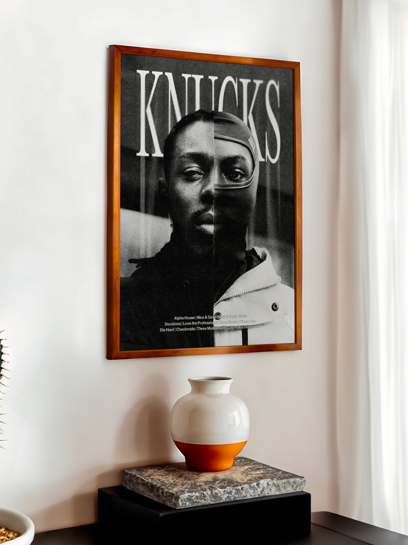 Knucks 'alpha Place' Poster for Bedroom, Unframed A4/A3/A2, Wall Art ...