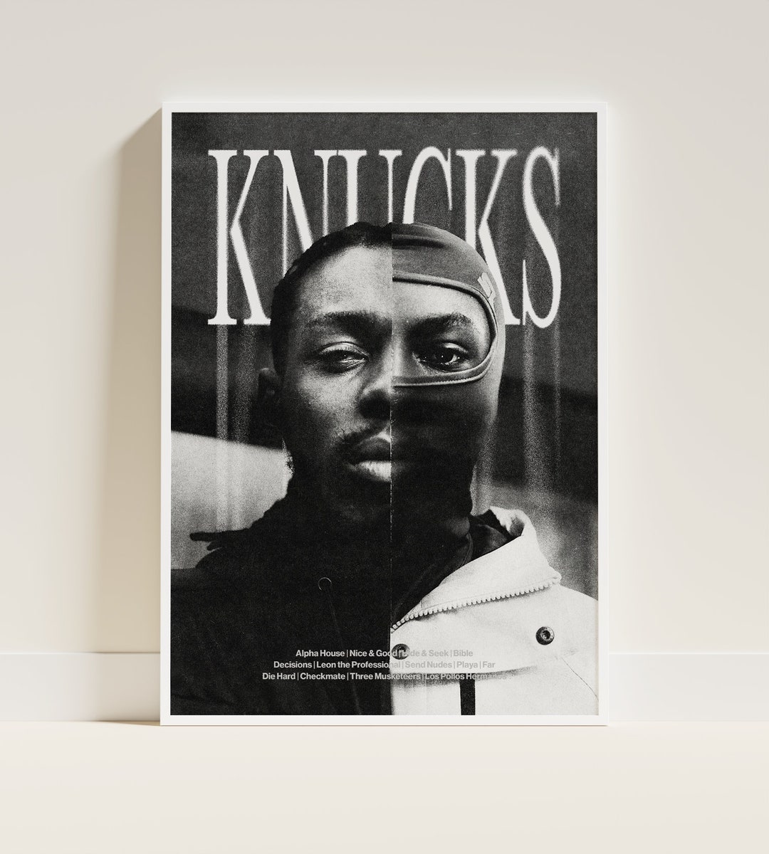 Pôster Knucks 'alpha Place' Para Quarto, Sem Moldura A4/A3/A2, Arte De ...