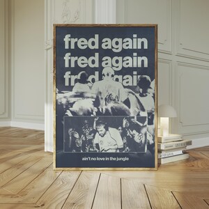 Fred Again 'USB' Poster for Bedroom, Unframed A4/A3/A2/A1, Wall Art ...