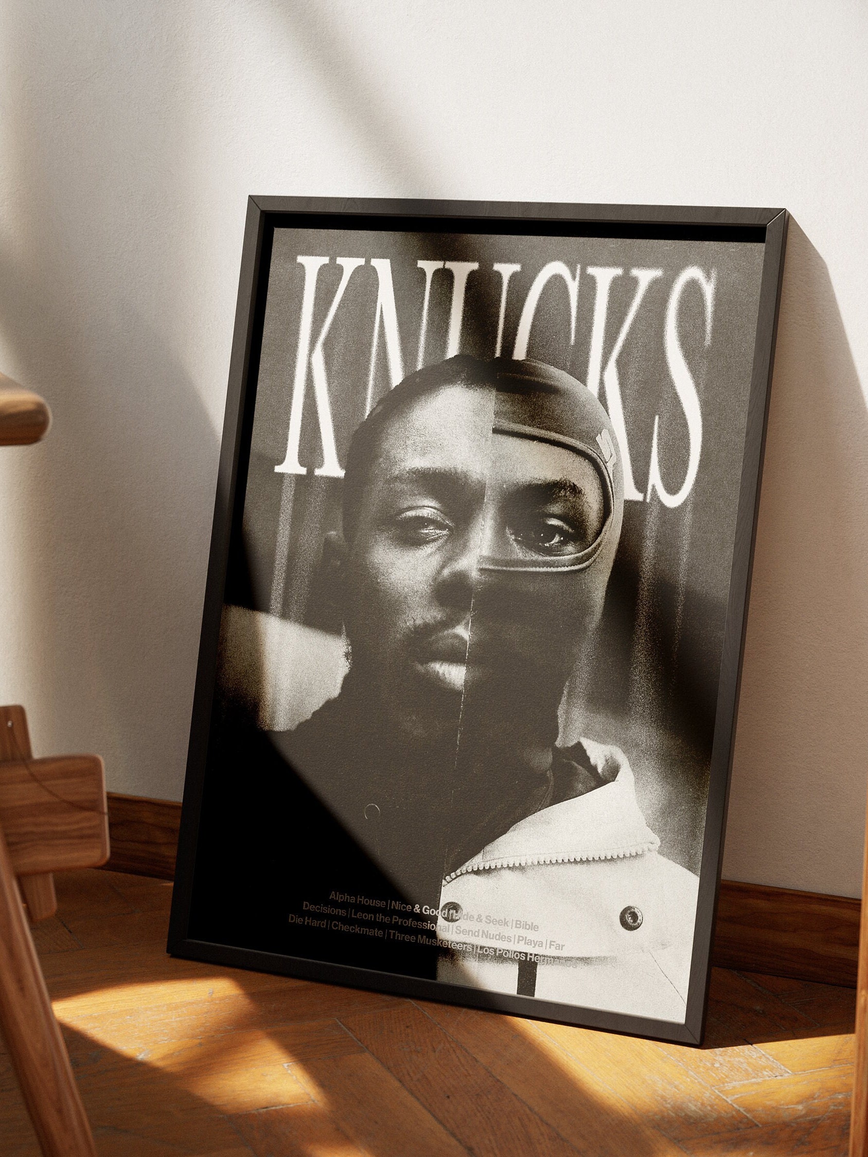 Knucks 'alpha Place' Poster for Bedroom, Unframed A4/A3/A2, Wall Art ...