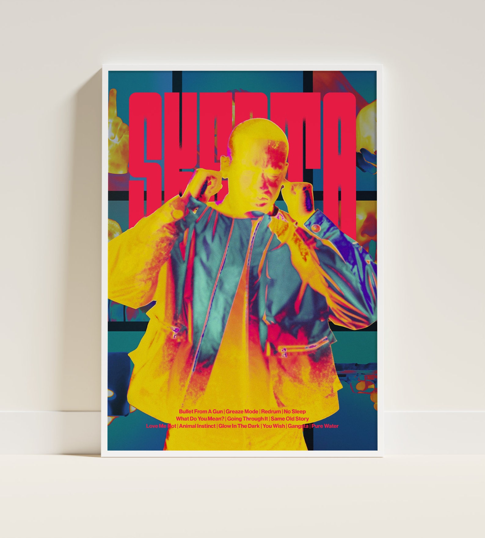 Skepta 'ignorance is Bliss' Poster for Bedroom, Unframed A4/A3/A2, Wall ...
