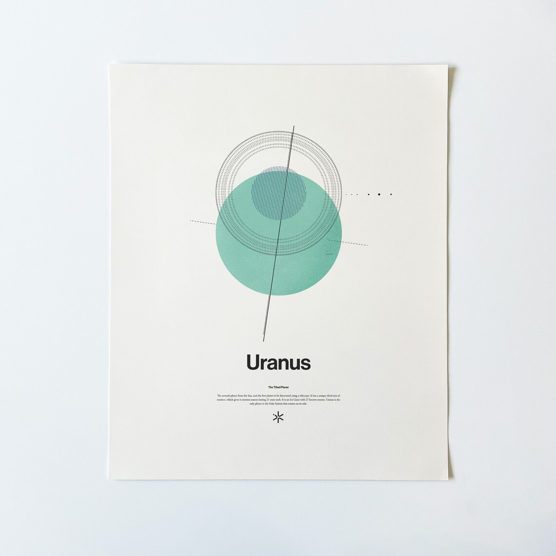Uranus, Space Art, Astronomy, Planets, Solar System, Gift for Space ...